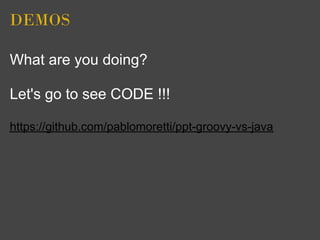 Groovy & Java | PPT