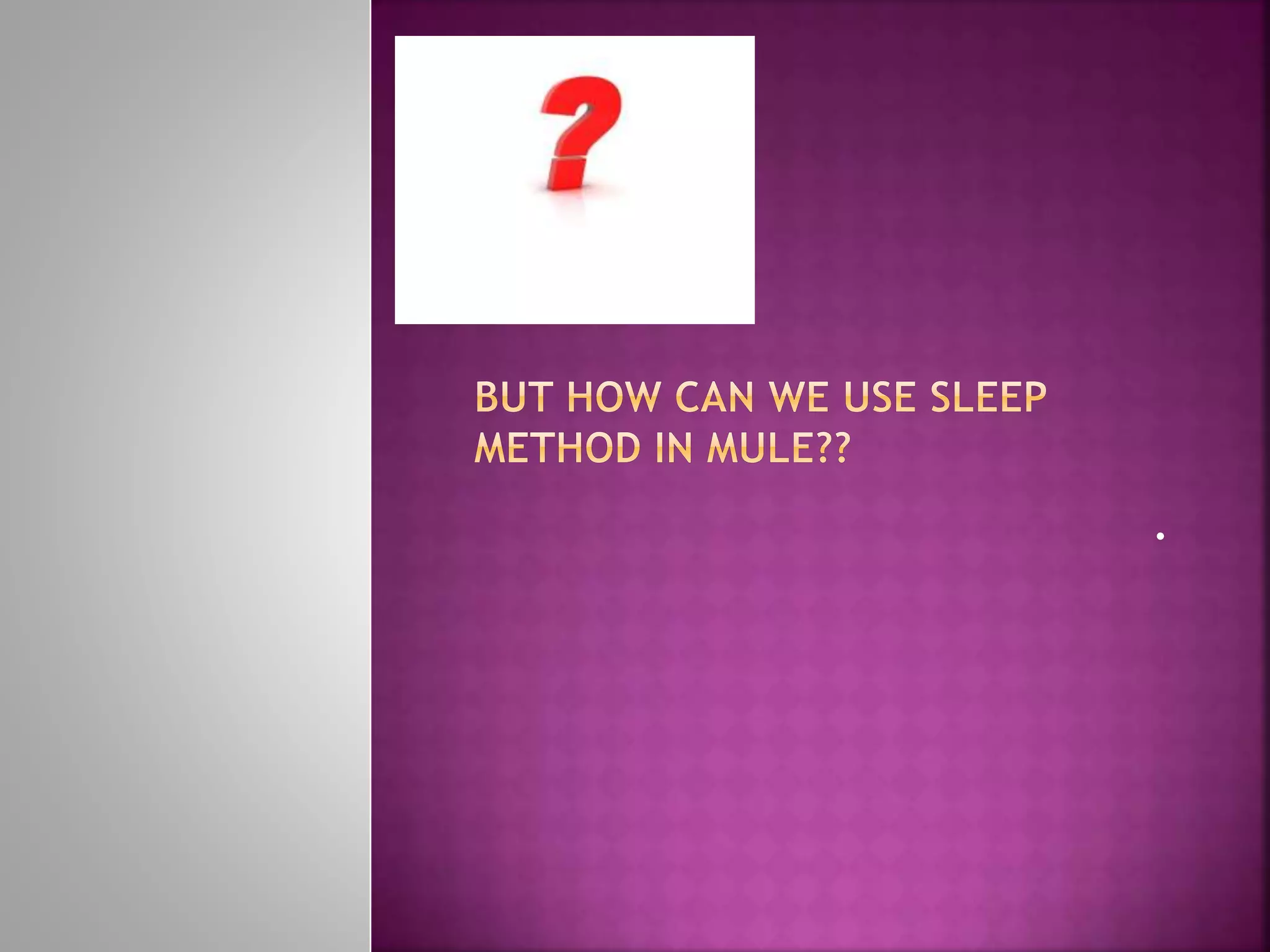 Groovy with mule | PPTX