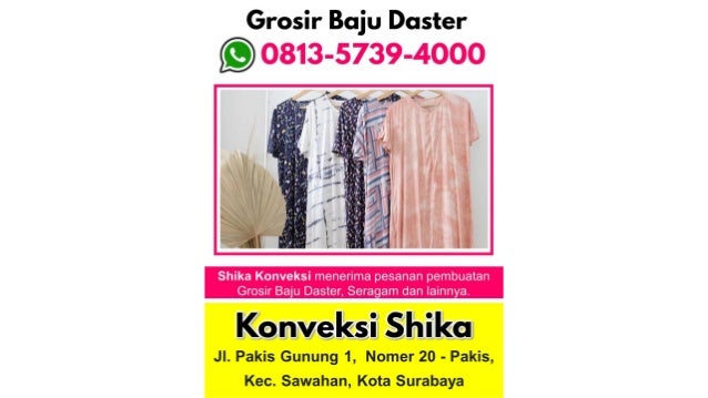 Call 0813-5739-4000, Grosir Daster Murah Surabaya | PPT