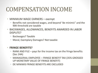GROSS-INCOME.pptx | Government Support and Welfare | Financial Assistance