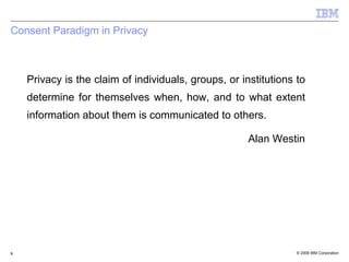 Privacy - Principles, PrimeLife and Identity Mixer - Thomas Gross | PDF ...