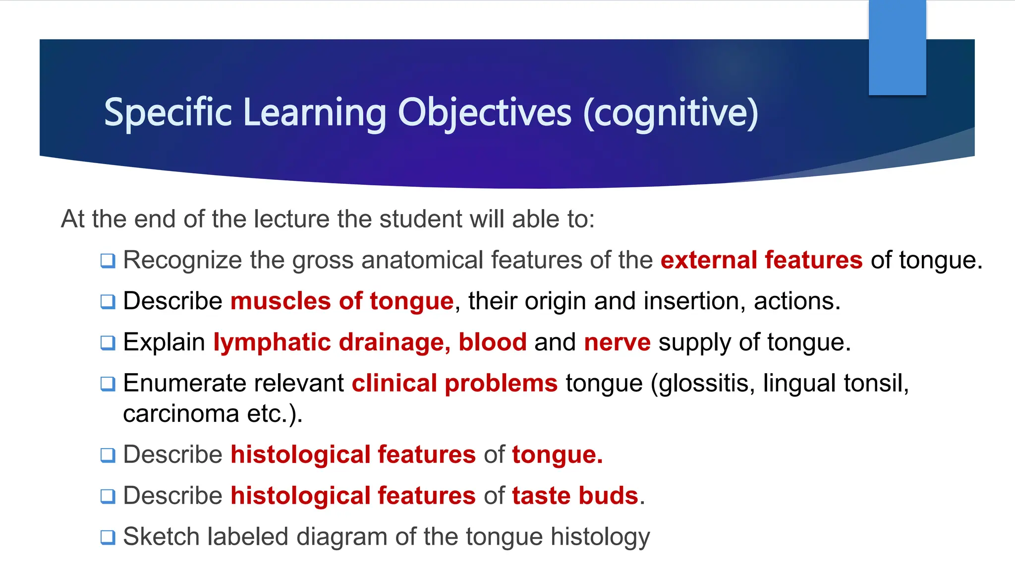 Gross Anatomy and Histology of Tongue by Dr. Rabia Inam Gandapore.pptx