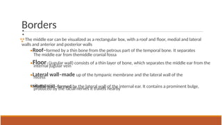 GROSS ANATOMY OF EAR along with clinicals | PPTX