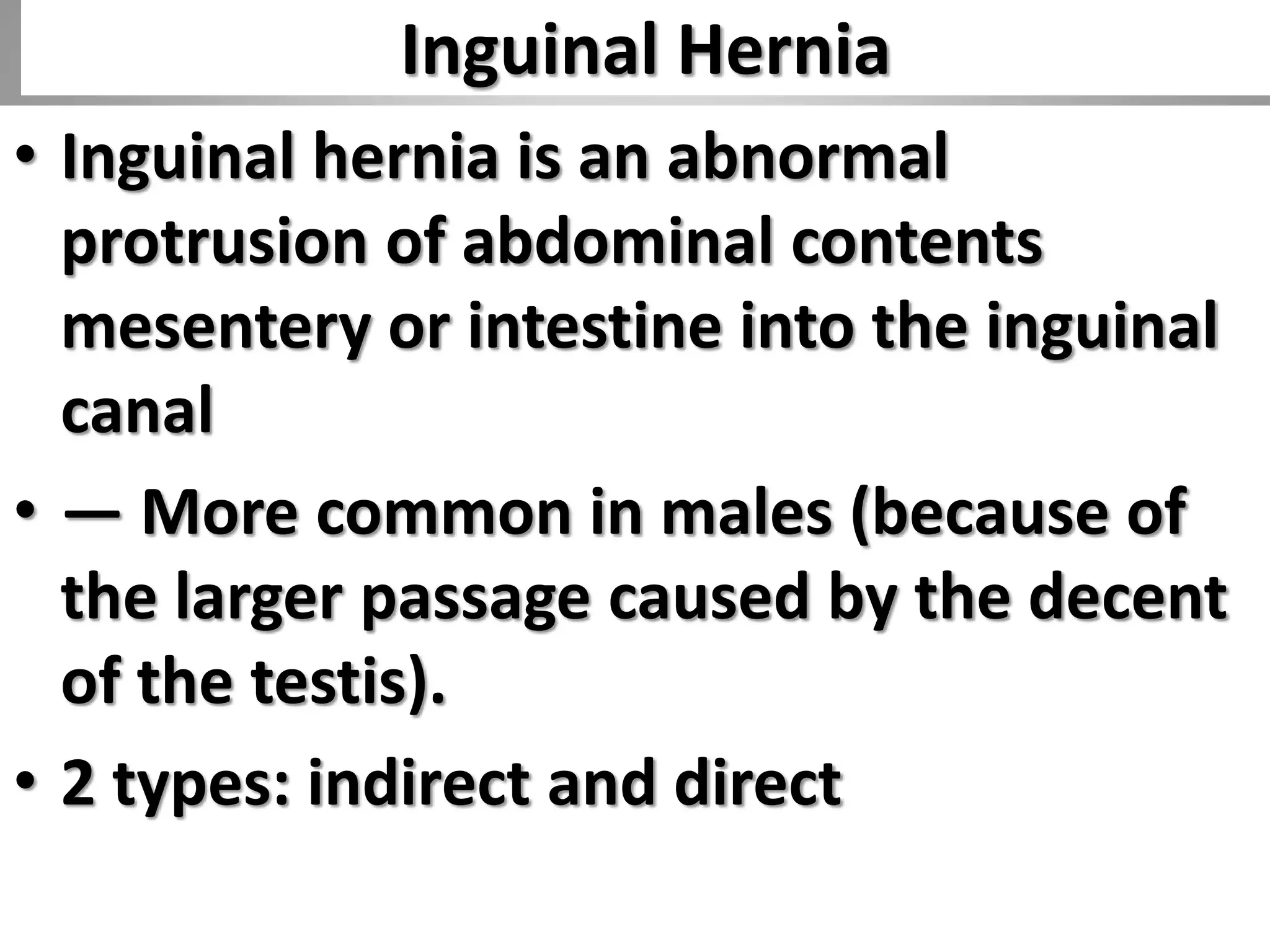 Gross Anatomy Of The Inguinal Canalppt