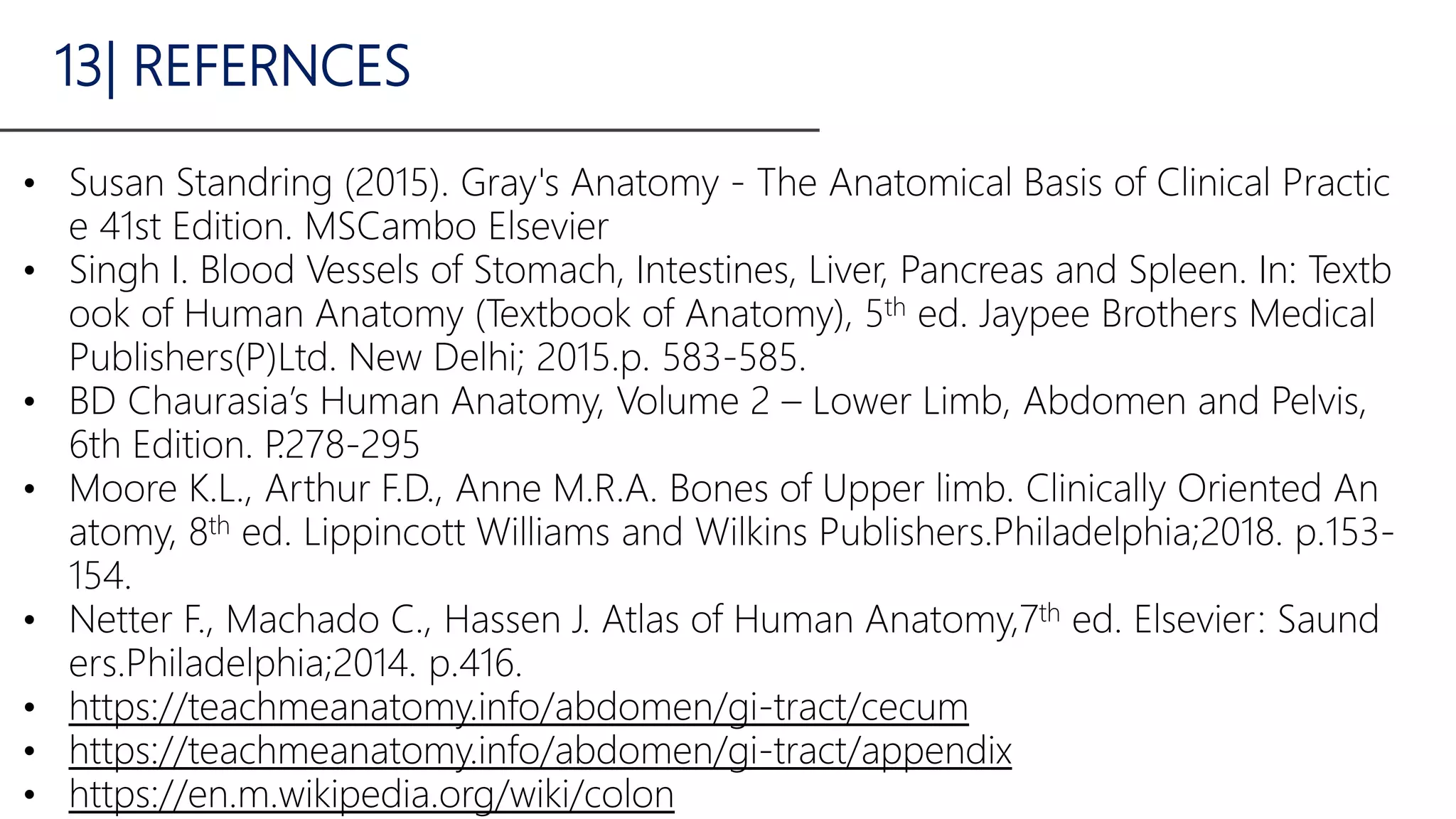 A seminar presentation on gross anatomy of the large intestine | PPTX