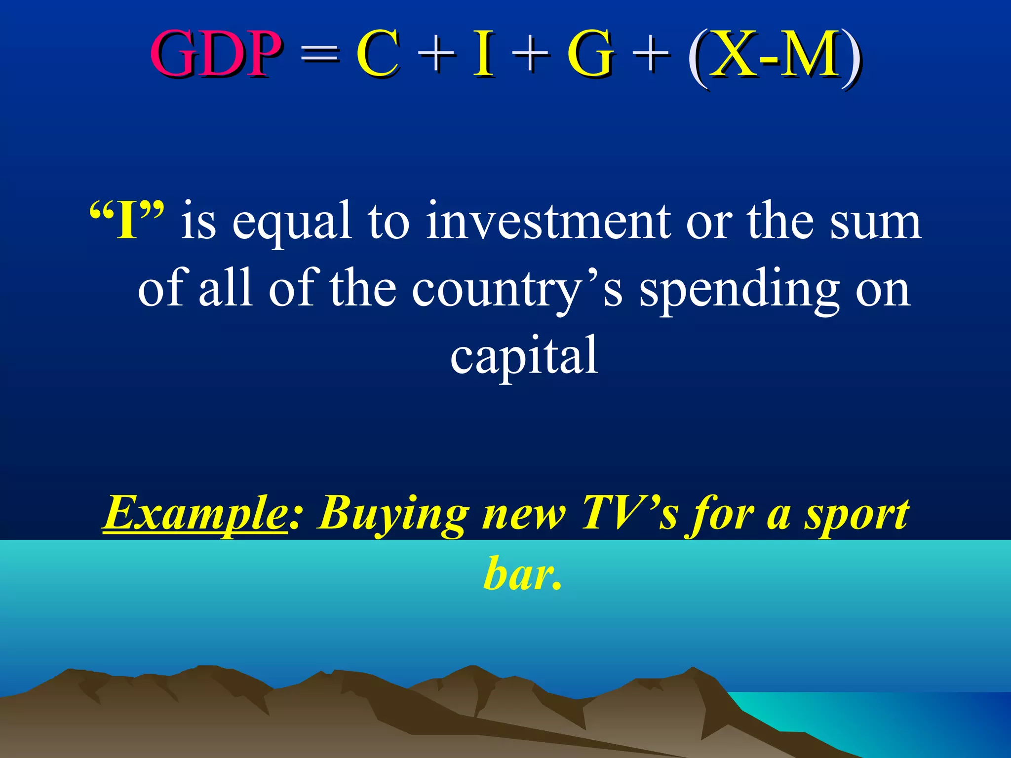 Gross Domestic Product | PPT