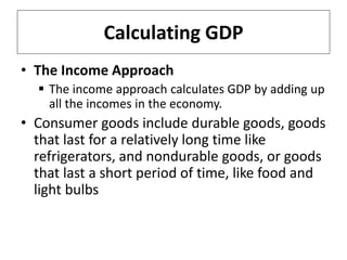 Gross domestic product | PPTX