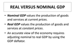 Gross domestic product | PPT