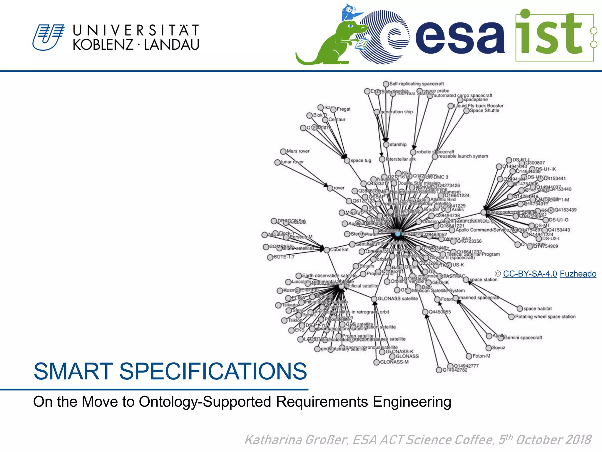 Smart Specifications - On the Move to Ontology-Supported Requirements Engineering | PDF