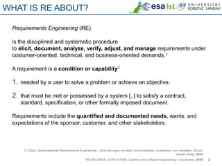Smart Specifications - On the Move to Ontology-Supported Requirements ...