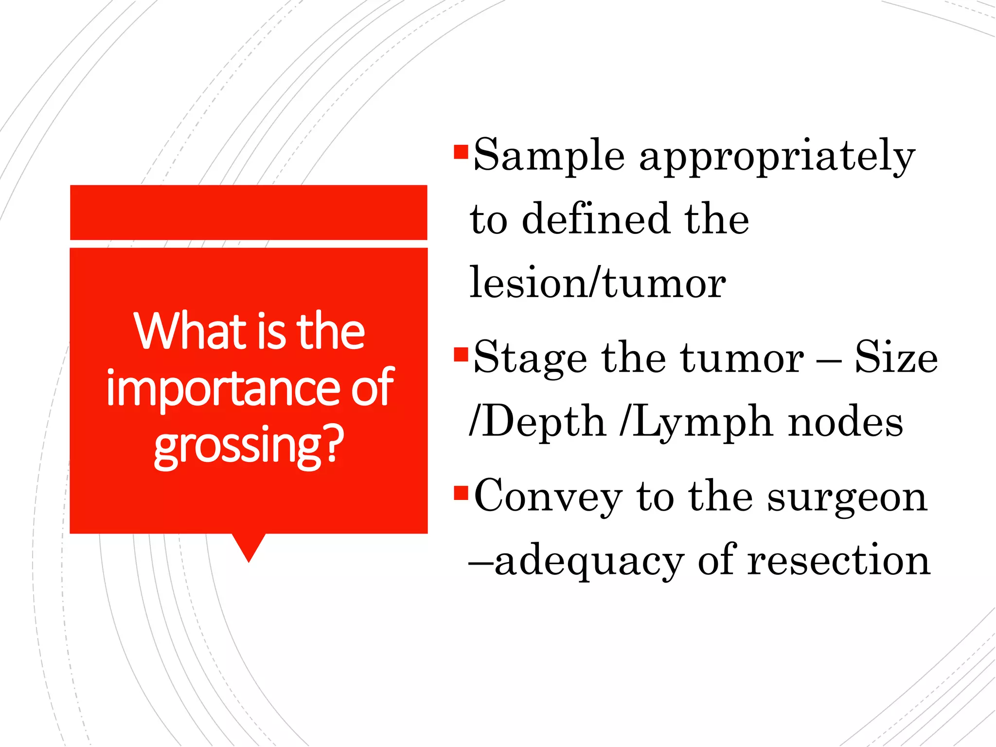 Grossing of Gastrointestinal specimens | PPTX