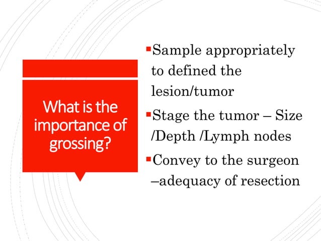 Grossing of Gastrointestinal specimens | PPTX