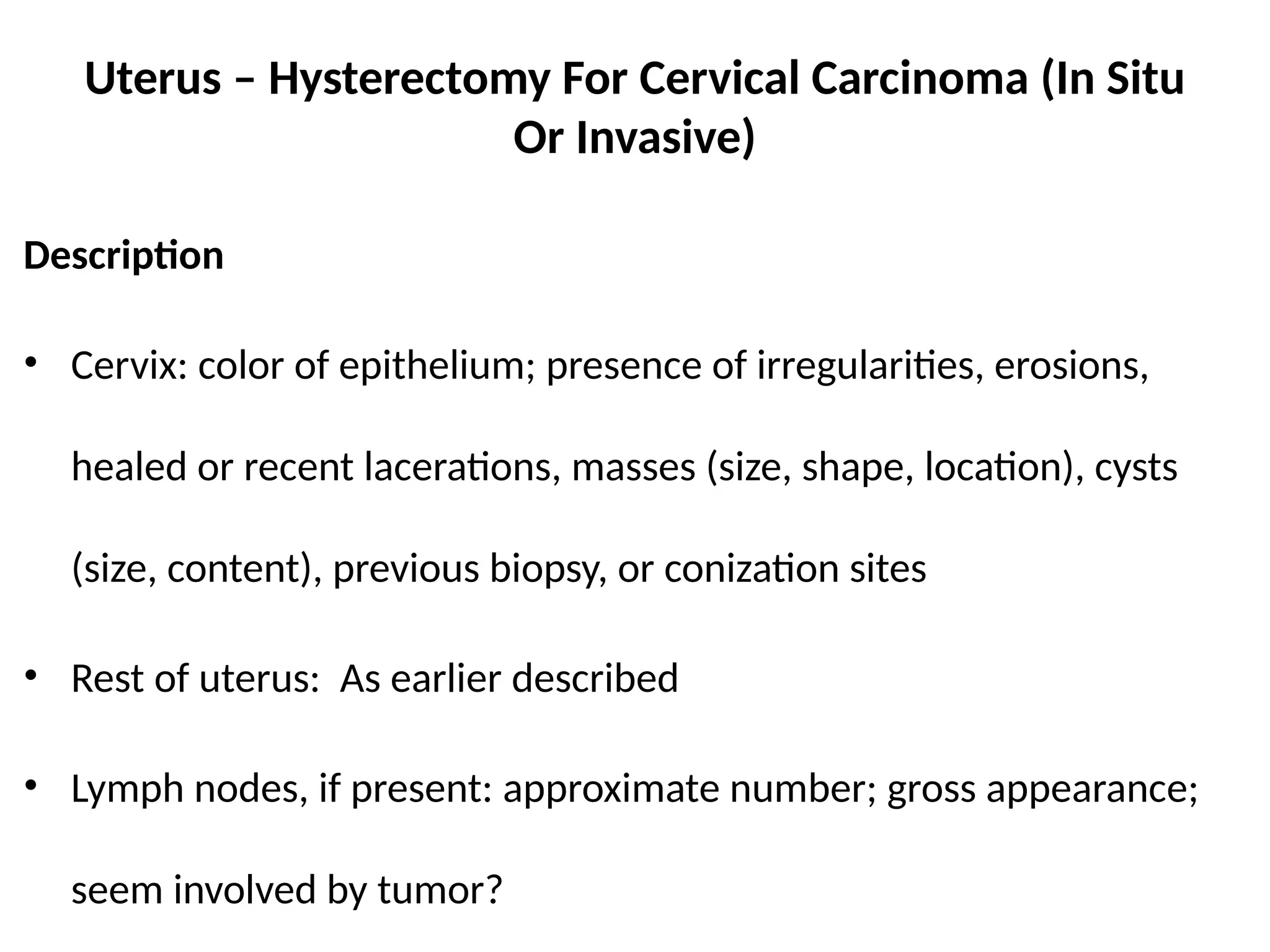 Grossing of Hysterectomies Specimen.pptx
