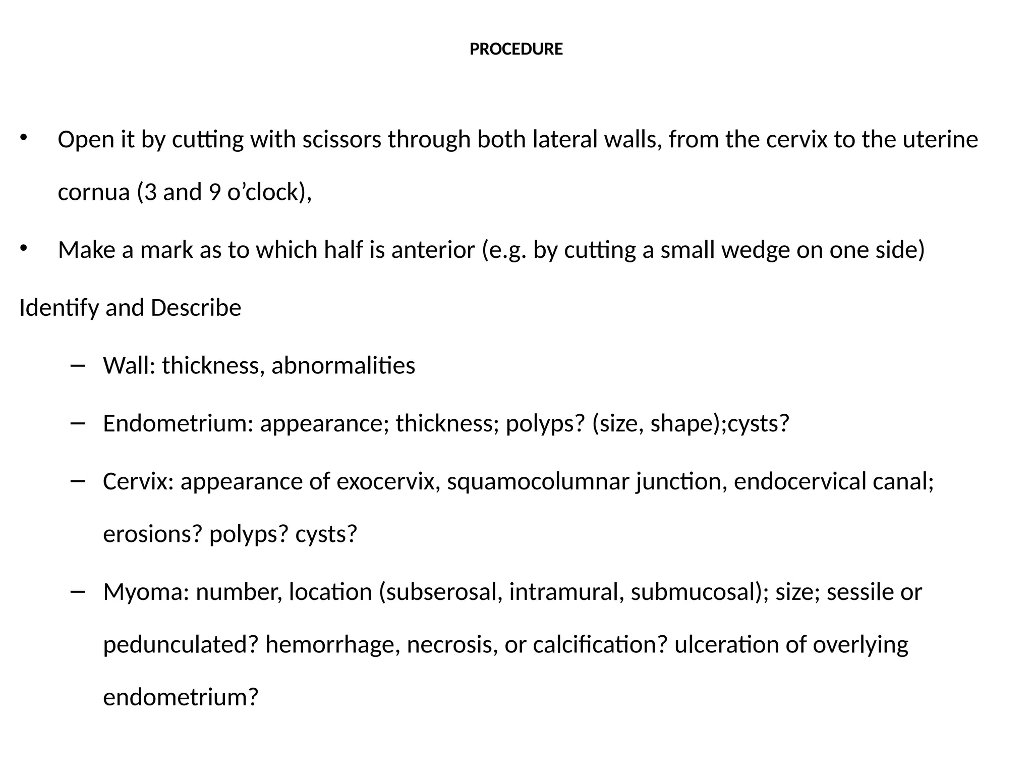 Grossing of Hysterectomies Specimen.pptx