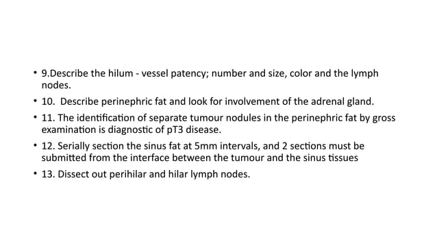 GROSSING OF KIDNEY.pptx, Anatomy and grossing | PPTX | Medical Health