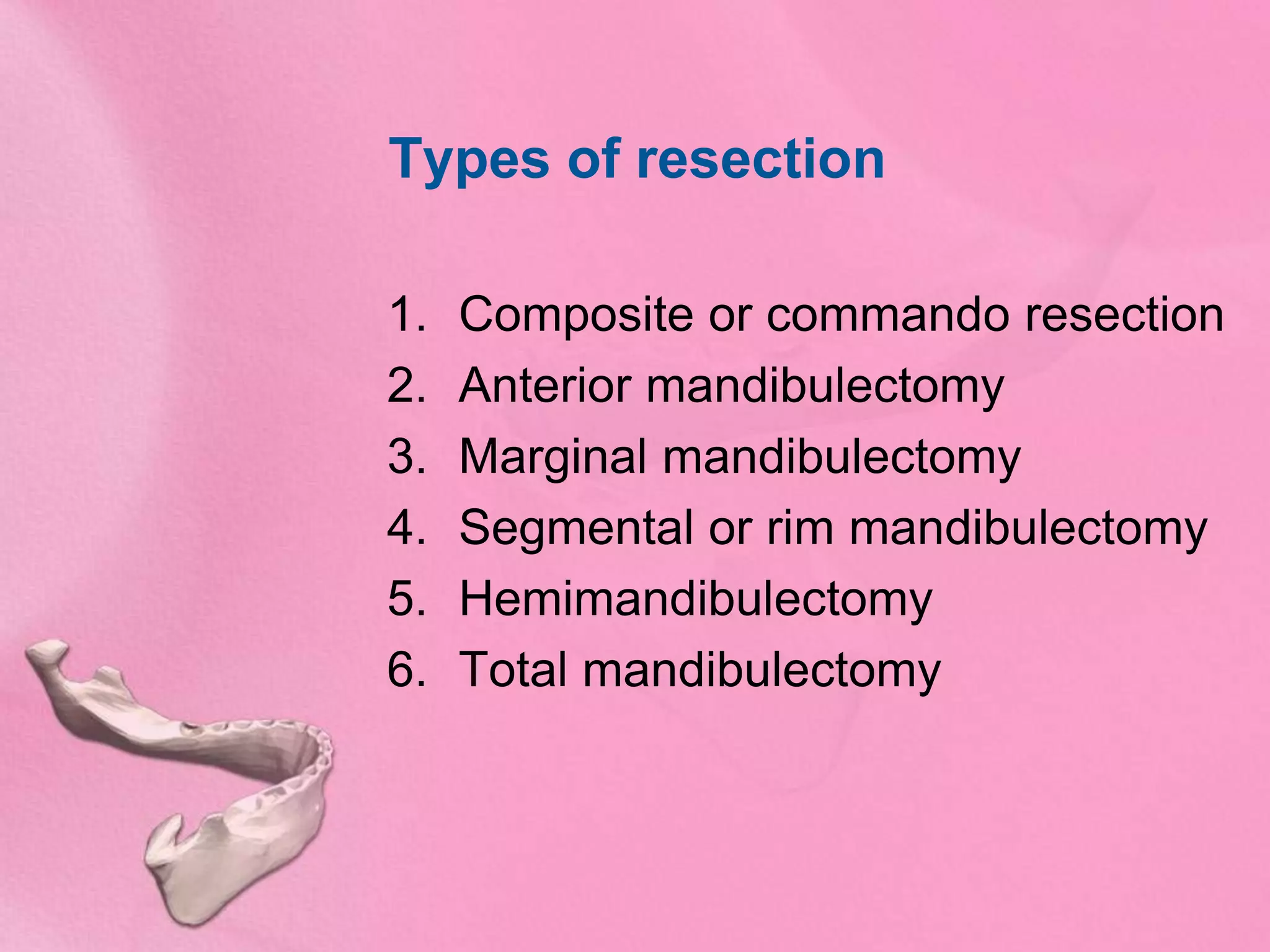 Grossing of mandibulectomy specimen - Dr Pranav, MGIMS | PPTX