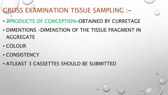 Histopath Grossing of uterus cervix &ovary | PPTX