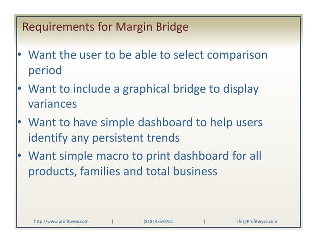 Generating Effective Gross Margin Analysis | PDF | Business Accounting & Finance | Business