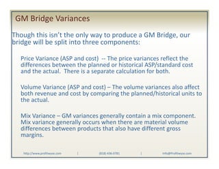 Generating Effective Gross Margin Analysis | PDF