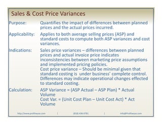 Generating Effective Gross Margin Analysis | PDF