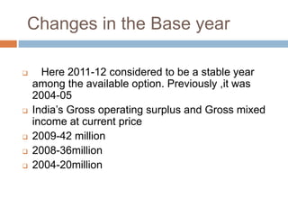 Gross mixed income | PPTX