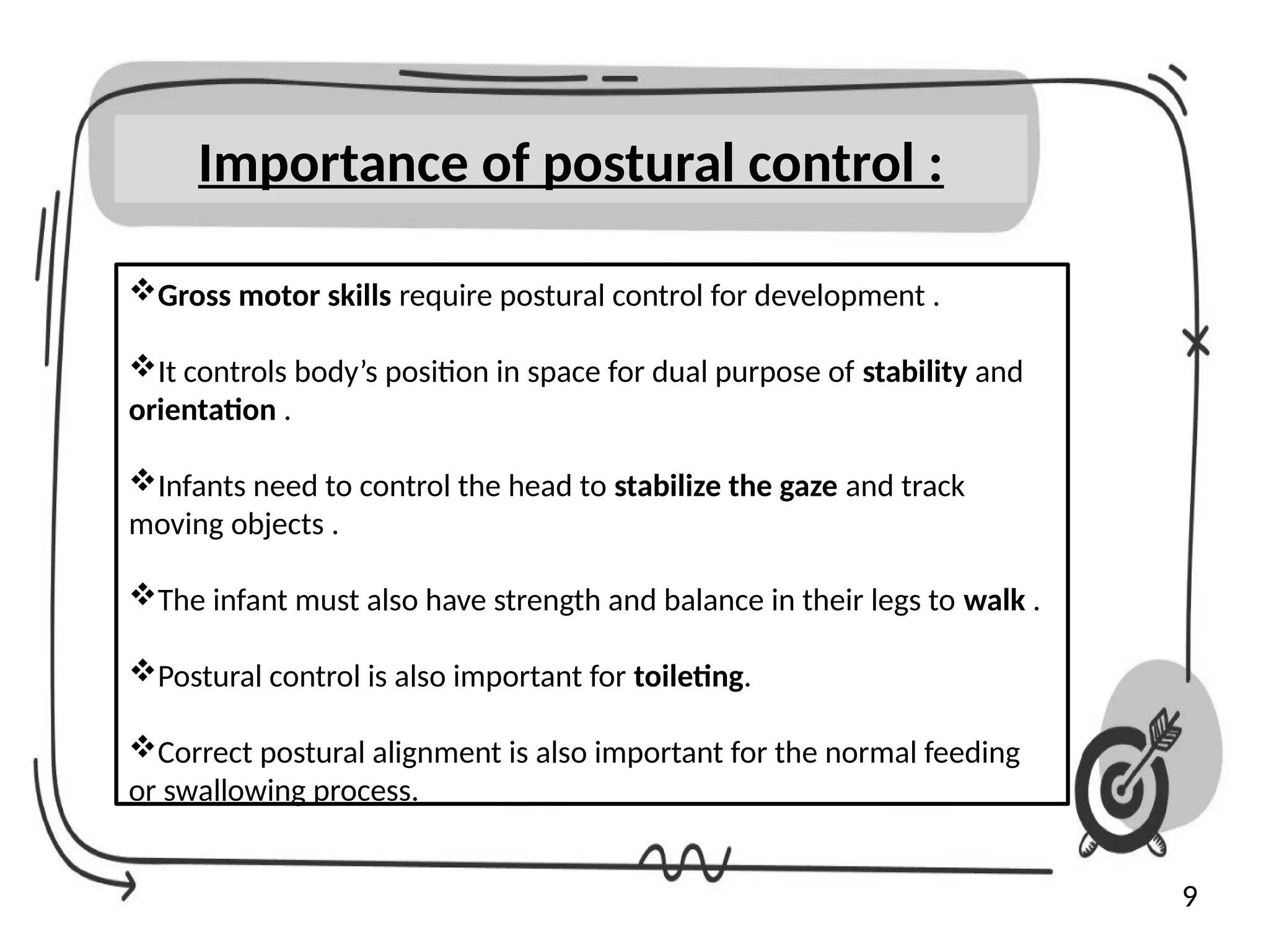 Gross motor skills .pptx in Infancy development | PPTX