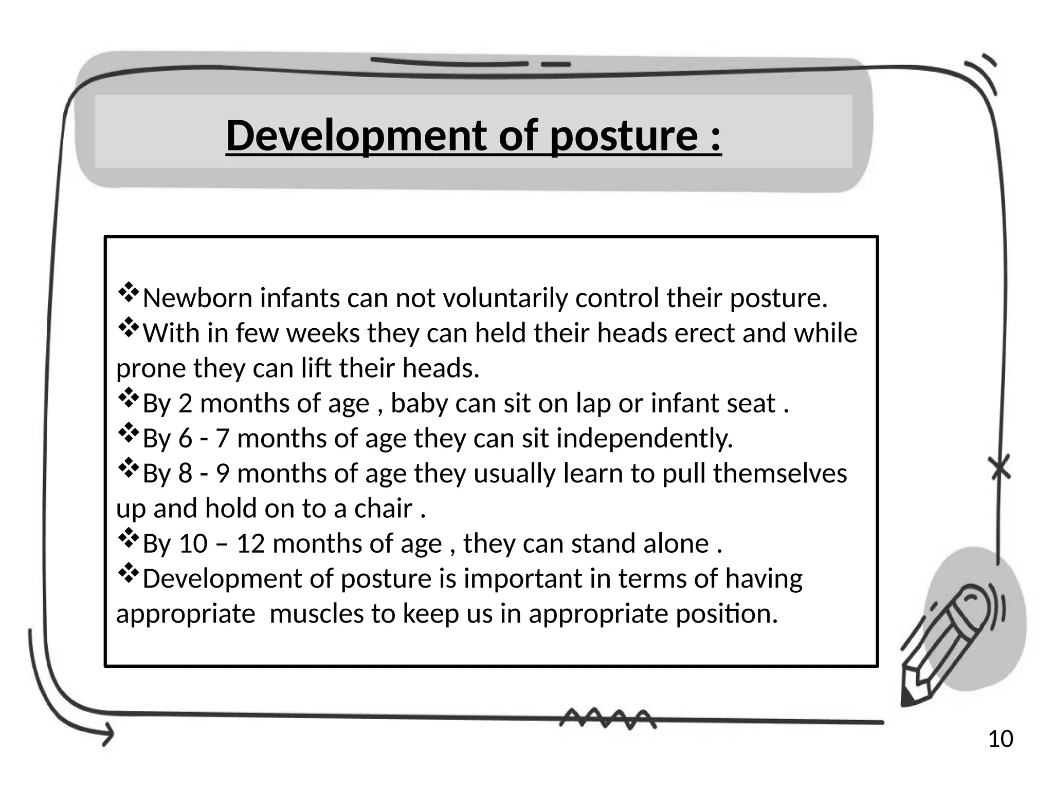 Gross motor skills .pptx in Infancy development | PPTX