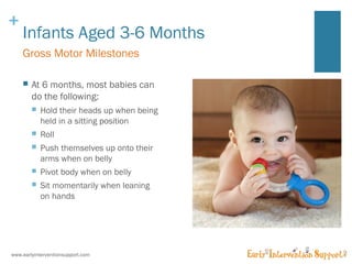 Gross Motor Skills & Development for Infants | PPT