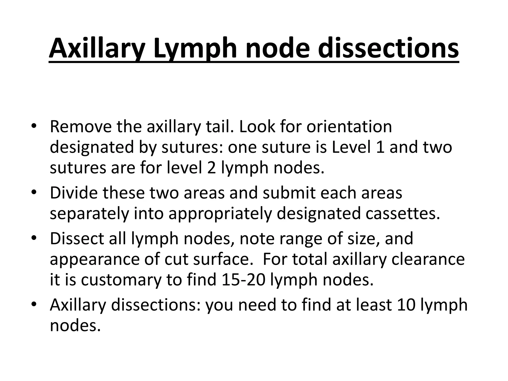 Gross pathology of breast tumors (3) | PPTX
