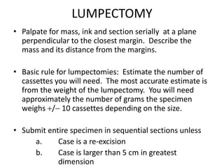 Gross pathology of breast tumors (3) | PPTX