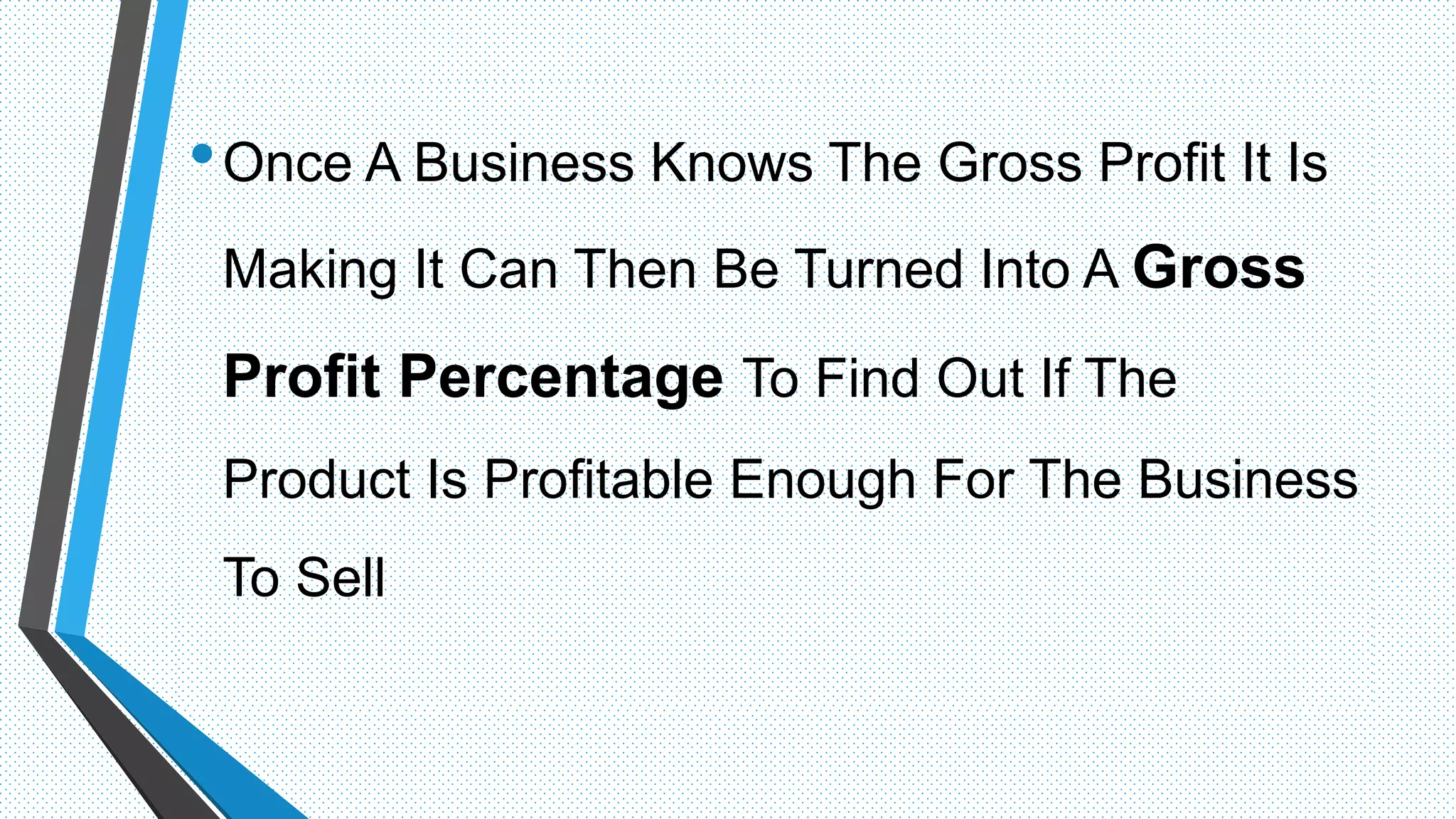 What Is Gross Profit And How To Calculate A Good Percentage | PPTX