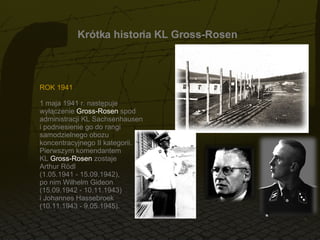 KL Gross-Rosen prezentacja | PPT