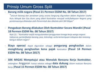 Gross split psc rev sampe purba | PPTX