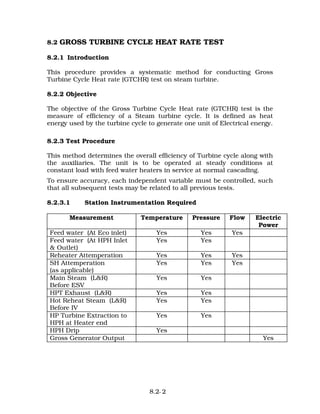 Gross turbine cycle_heat_rate_ch-8.2 | PDF