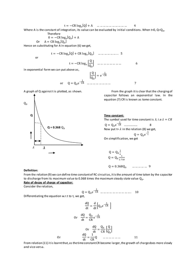 Groth and decay..... | DOCX | Physics | Science