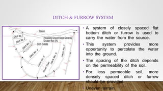 Groundwater recharge techniques | PPTX