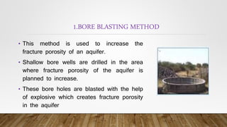 Groundwater recharge techniques | PPTX