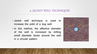 Groundwater recharge techniques | PPTX