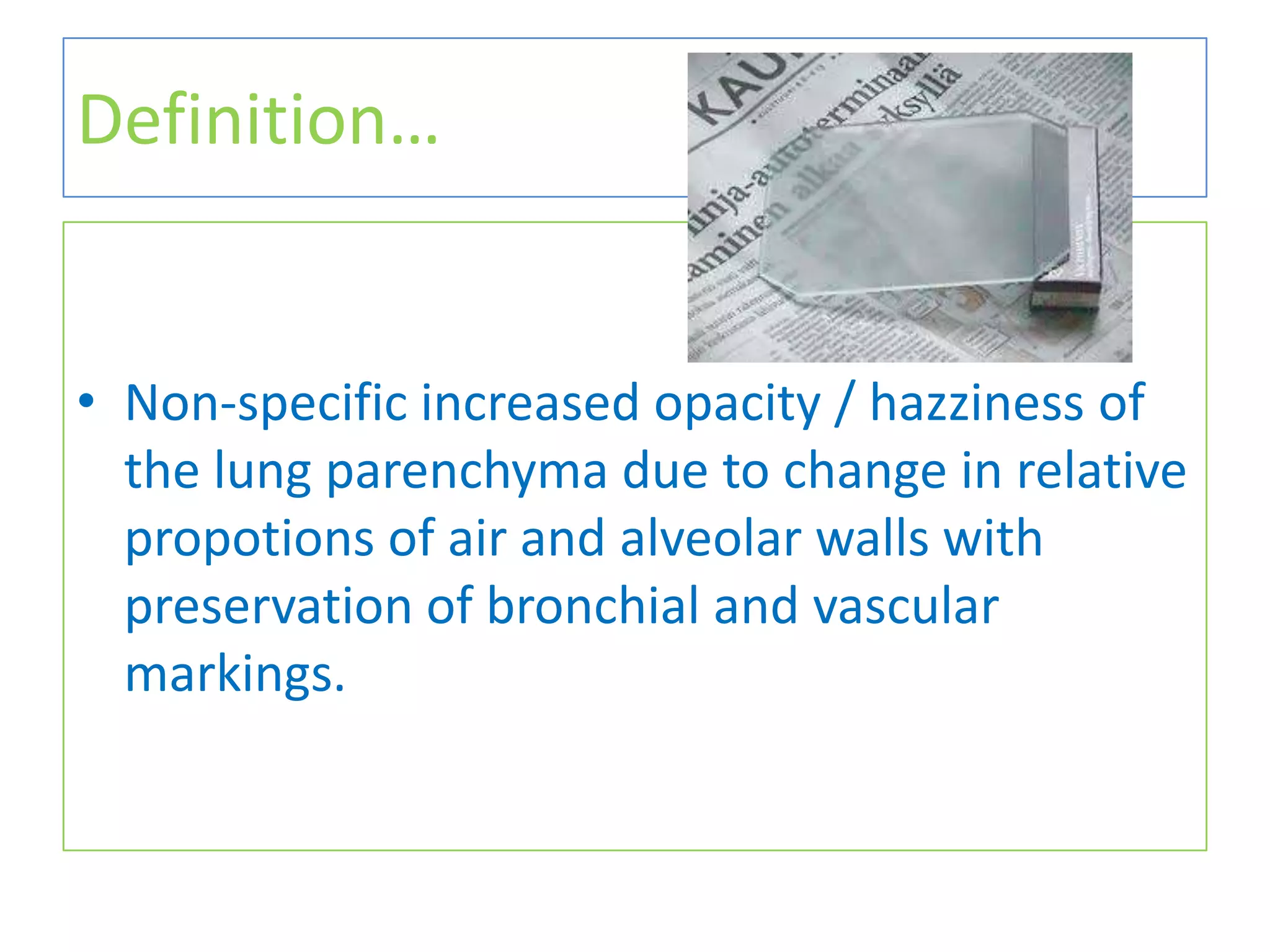 HRCT chest Ground glass opacities | PPTX