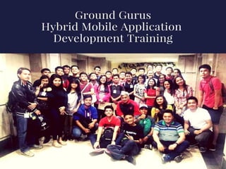 Ground Gurus Introduction | PDF