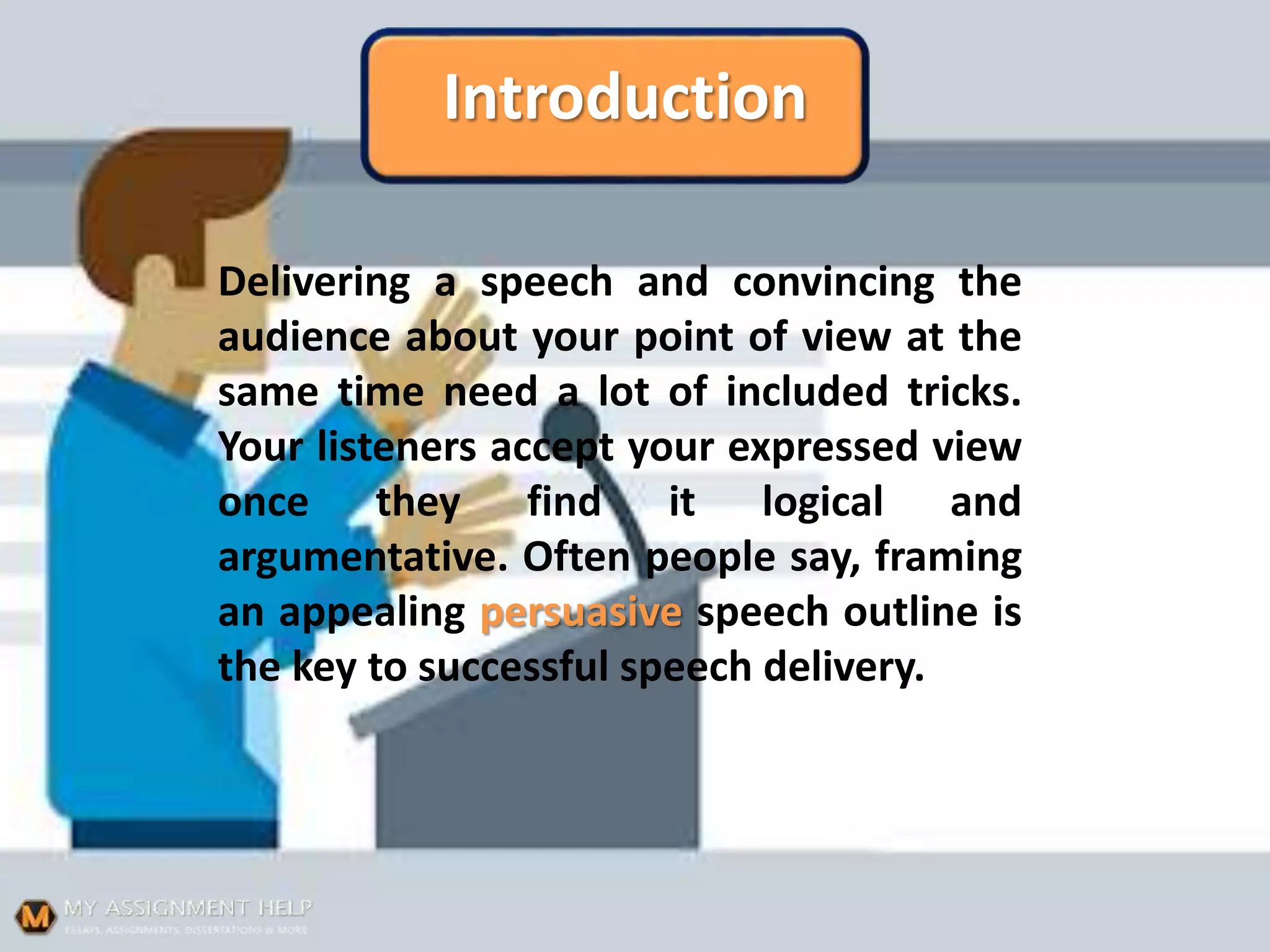 persuasive speech | PPTX