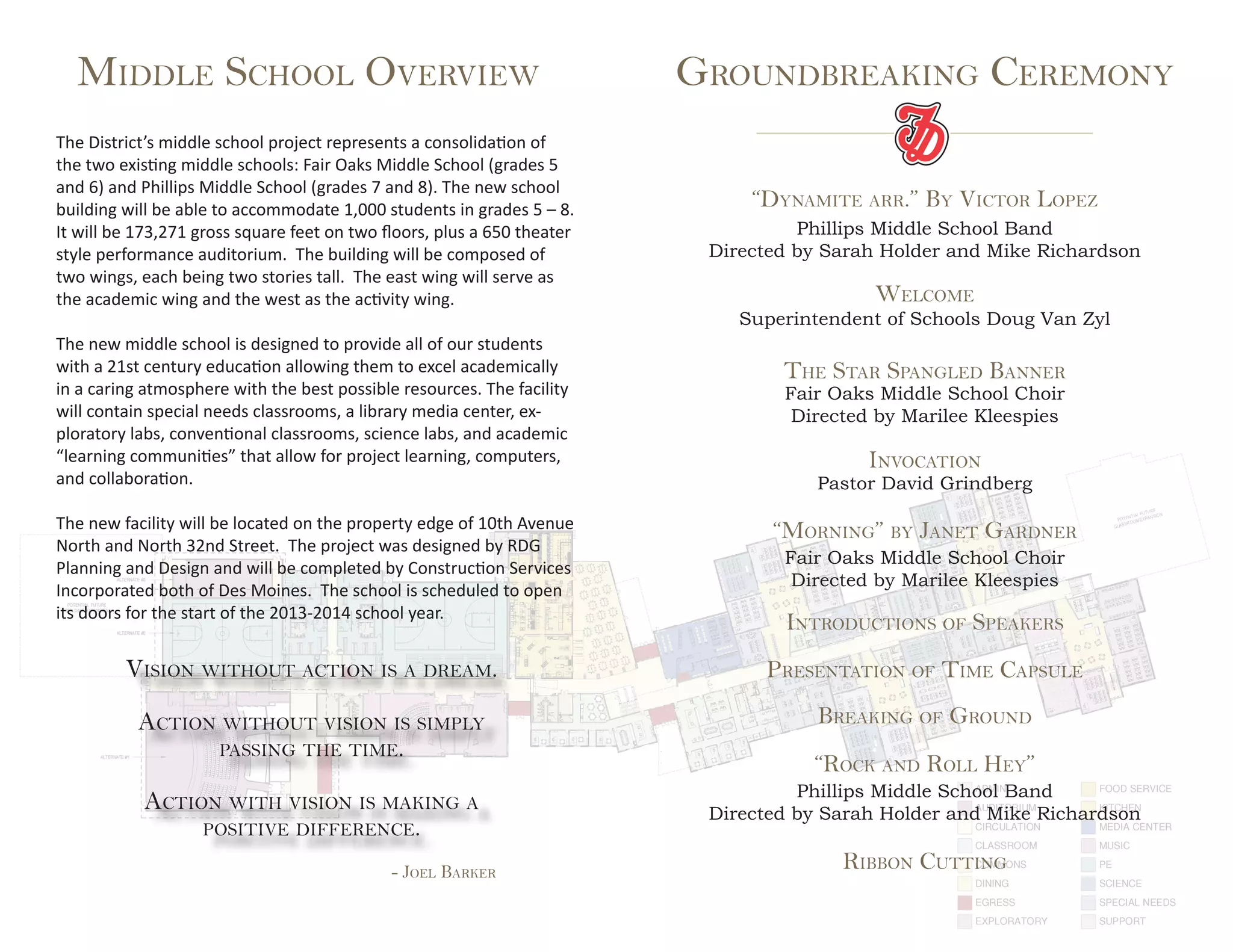 Publications - Groundbreaking Ceremony Program | PDF