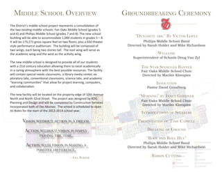 Publications - Groundbreaking Ceremony Program | PPT