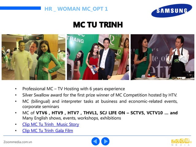 Groundbreaking Samsung HCMC Proposal | PDF