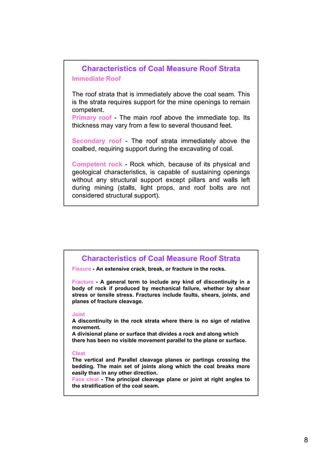 Ground control in undergound mines | PDF