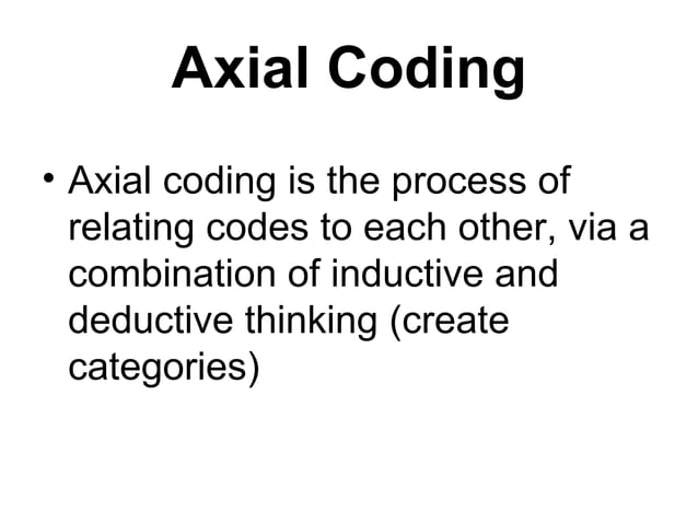 Grounded Theory | PPT | Science