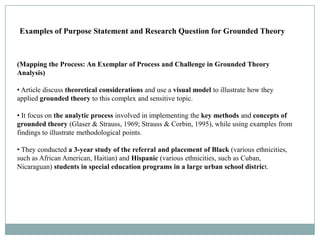Grounded theory | PPTX