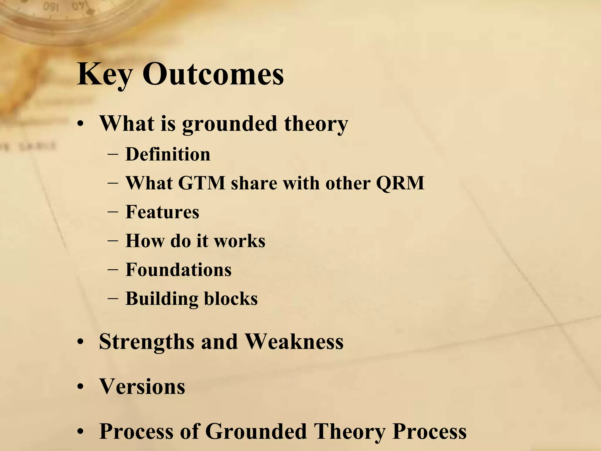 Grounded theory | PPTX