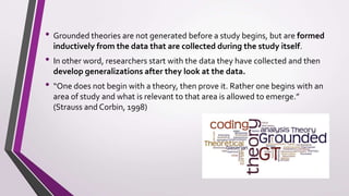 Grounded theory | PPTX