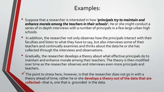 Grounded theory | PPTX